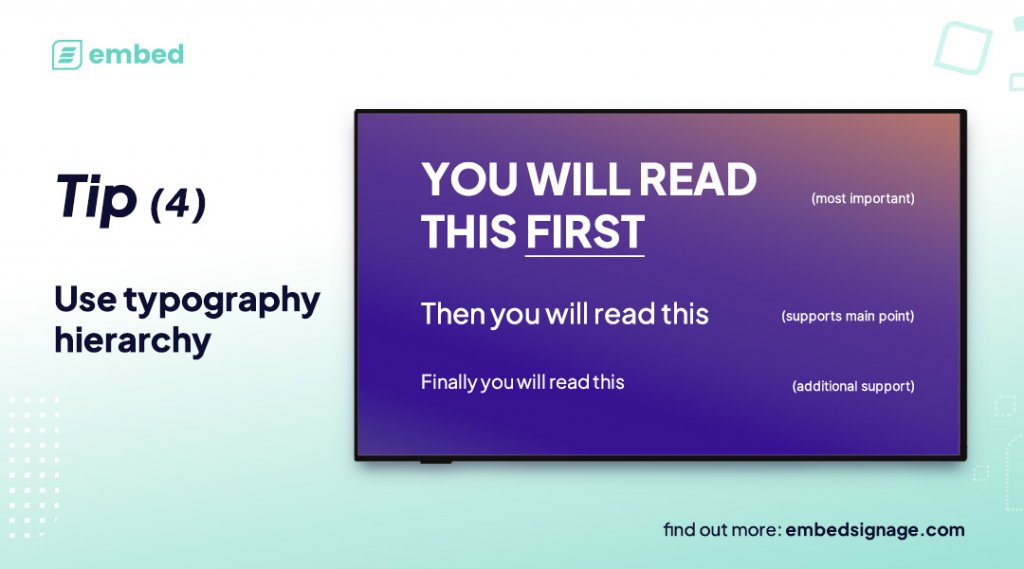Good Digital Signage Content: Does it Matter? Plus 10 Tips For Good ...